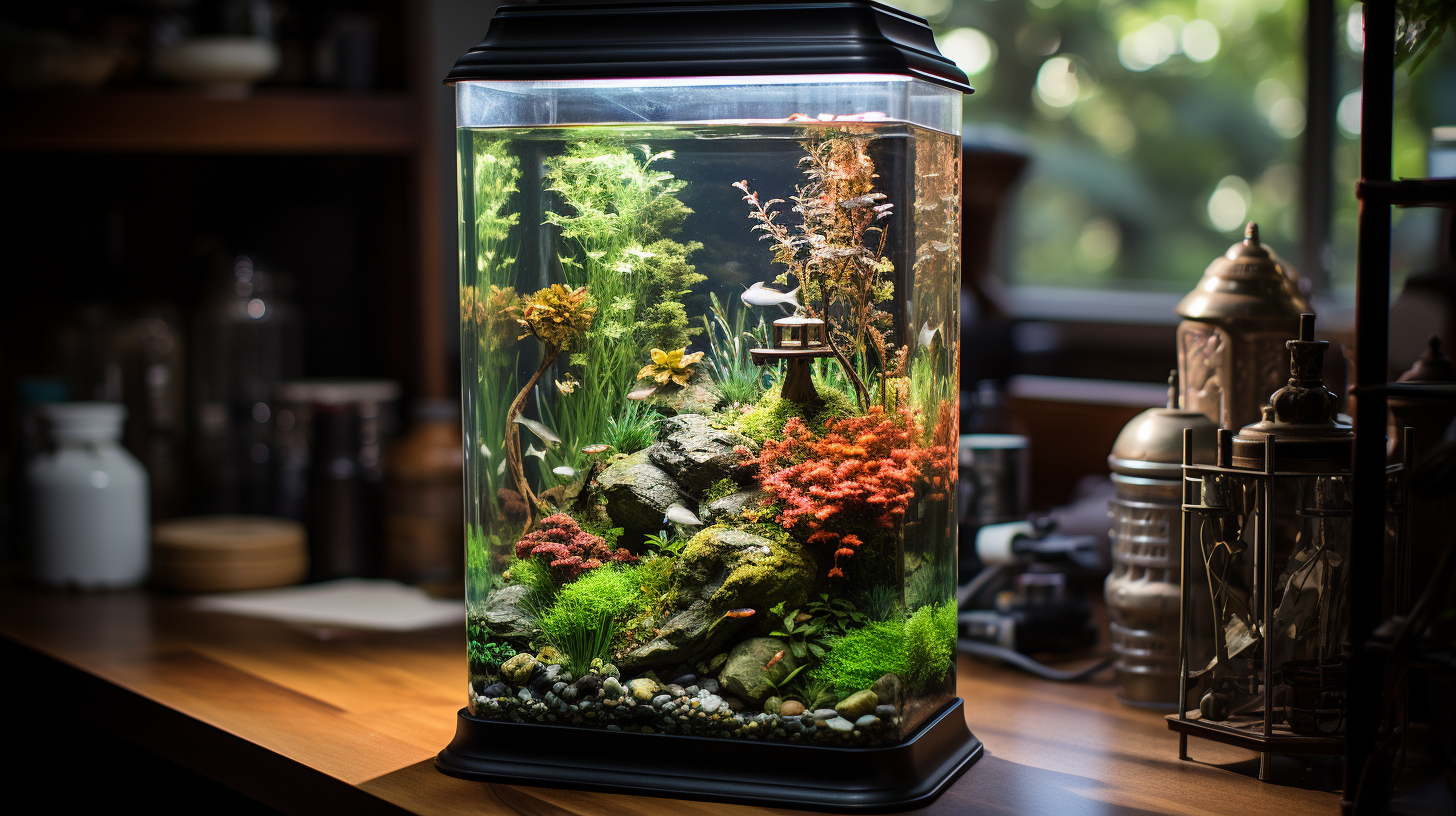 Small Self Sustaining Aquarium: Easy Eco-Friendly Fish Tanks